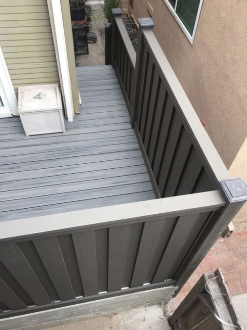 Trex Seclusions Fence as Privacy Screen | Trex Fencing FDS