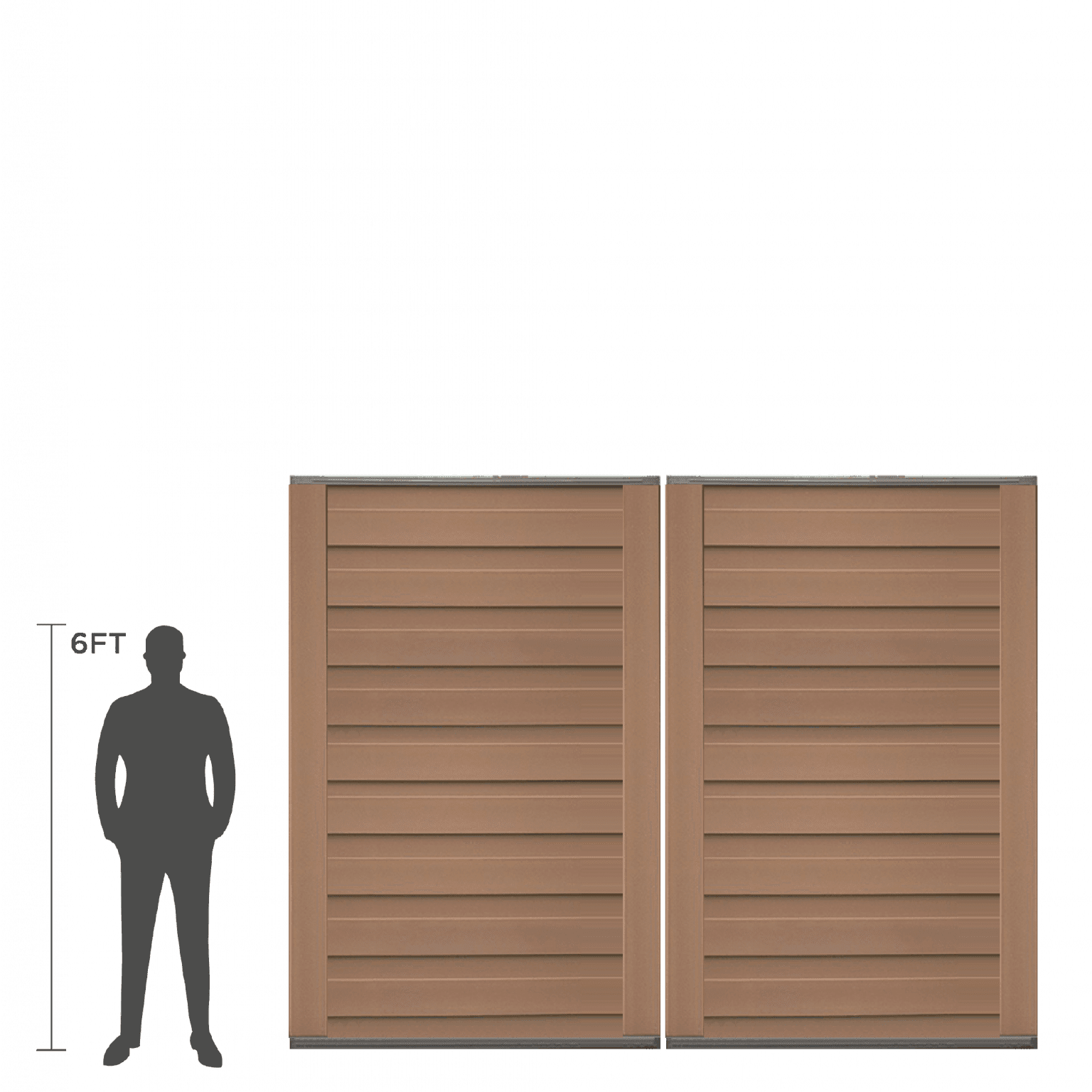 Trex Horizontal Gates and Hardware | Horizons | Buy Gates Online